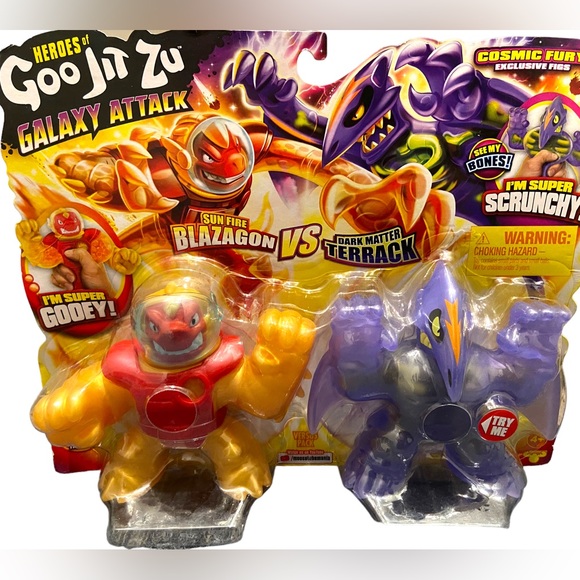 moose toys | Toys | Goo Jit Zu Galaxy Attack Sun Fire Blazagon Vs Dark ...